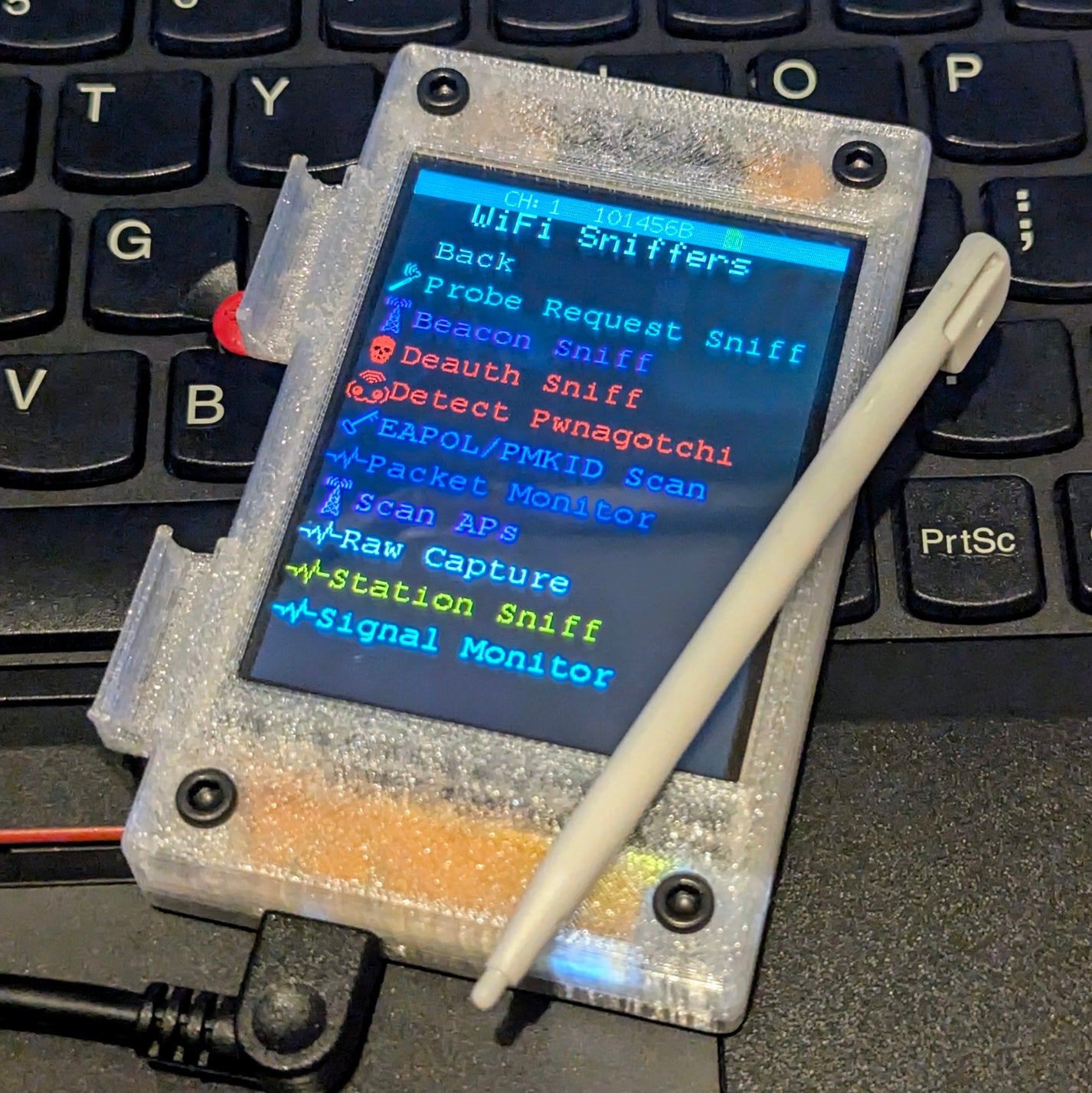 ESP32 Marauder Lite, Educational Portable Pen Testing Device ...