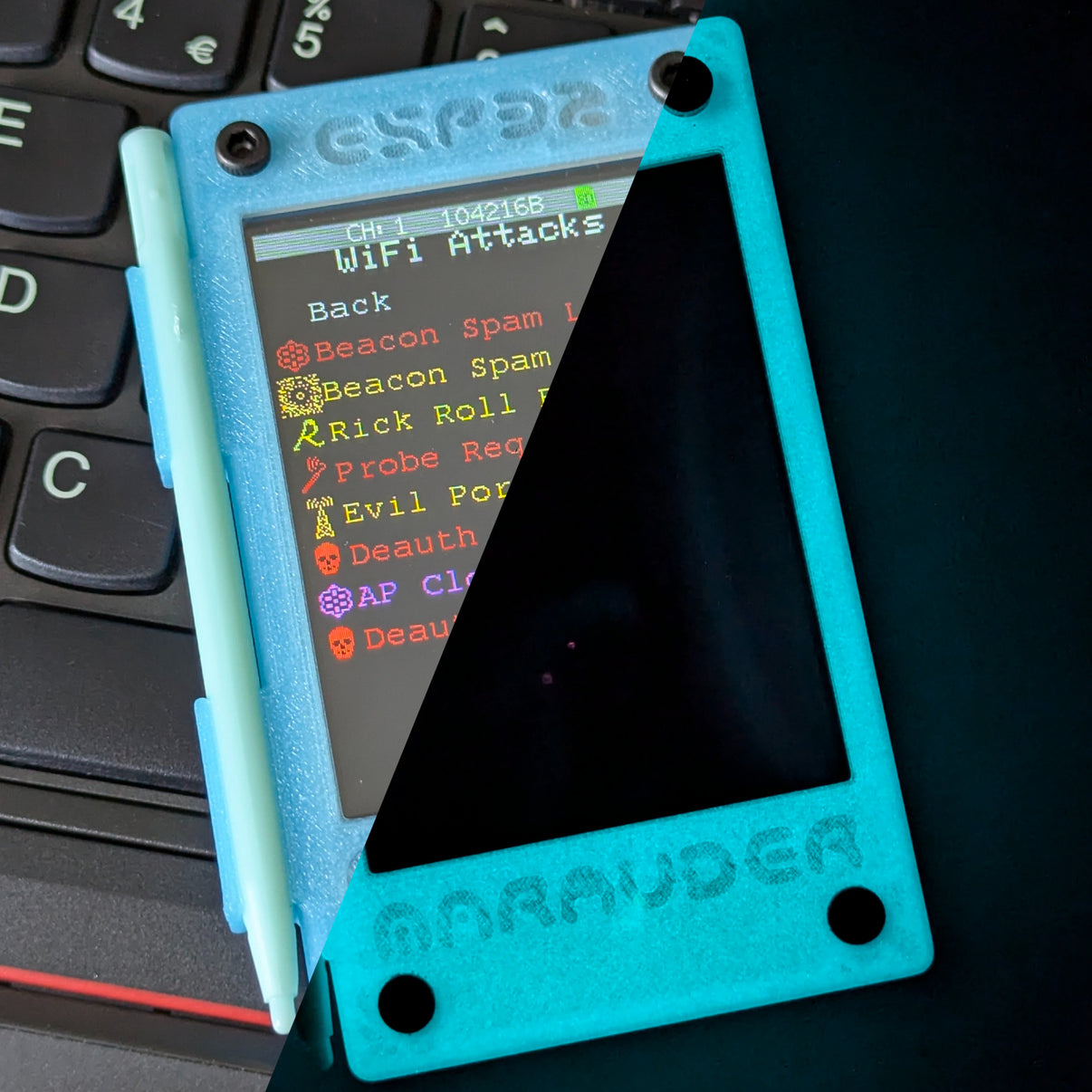 ESP32 Marauder Lite, Educational Portable Pen Testing Device ...